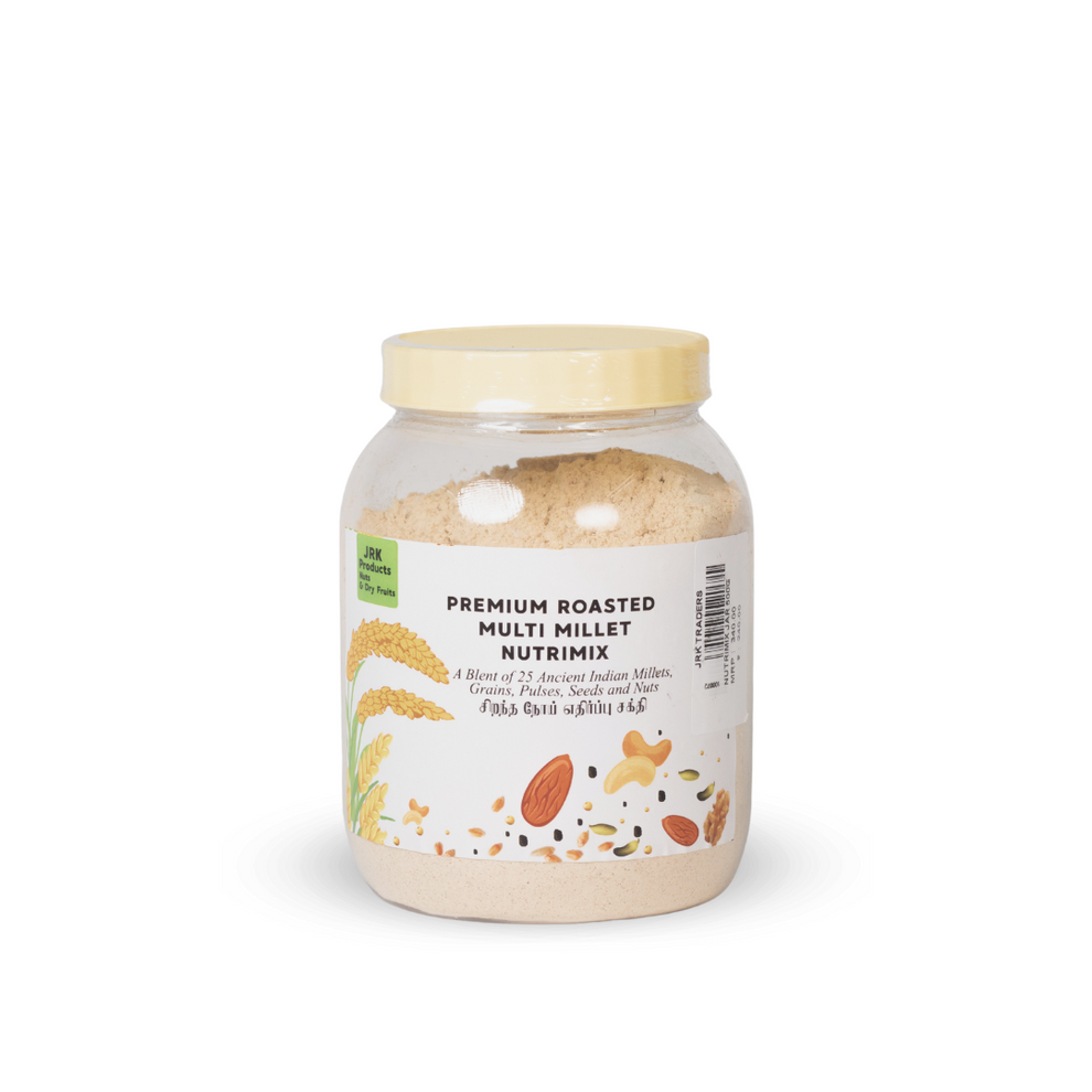 Nutrimix Powder 50% Nuts 50% Millets Best Mix – JRK Nuts
